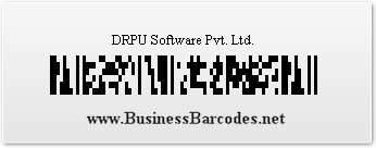 Databar MicroPDF417 2D Font generated by Business Barcodes - Standard Edition